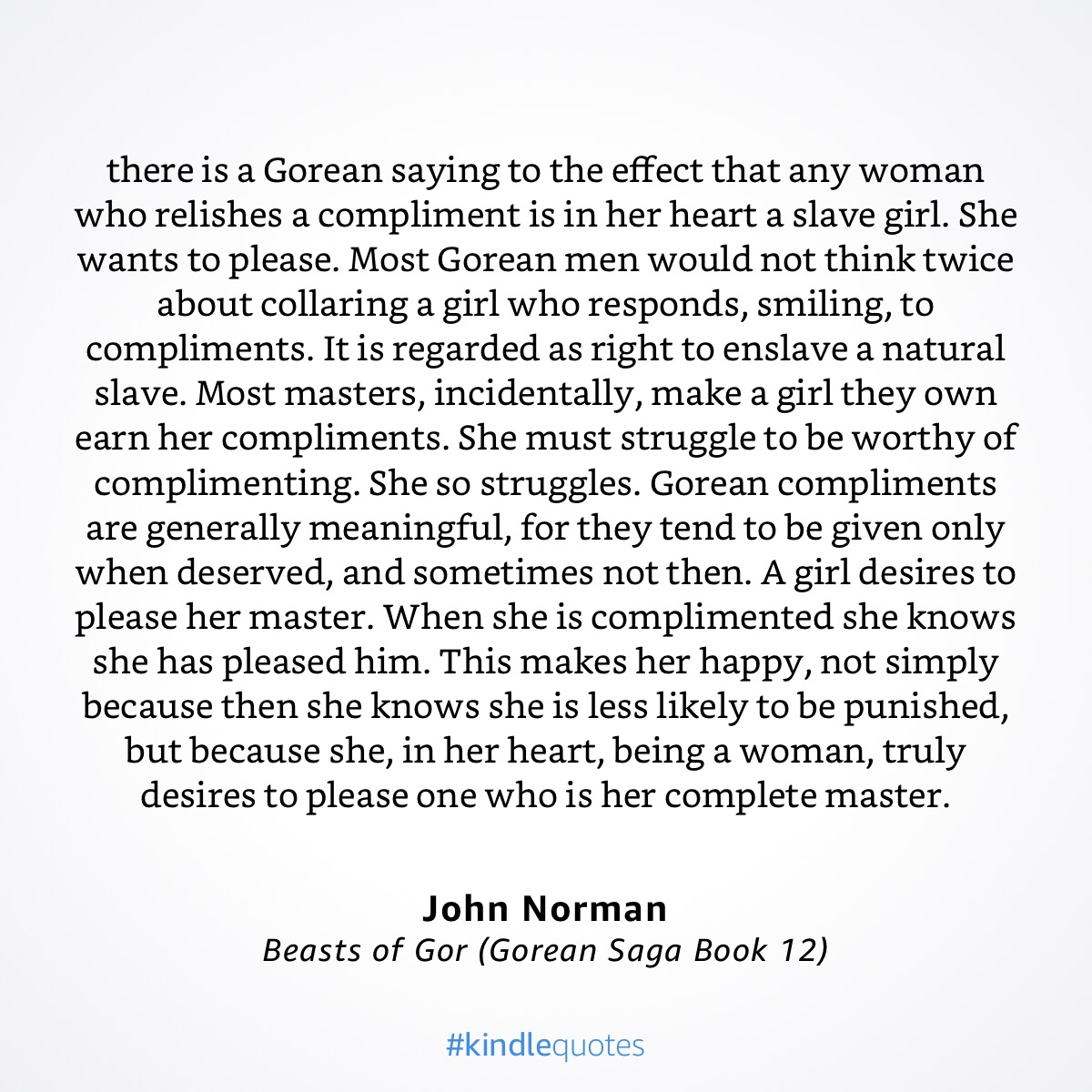 Daily Gorean Quotes – Gorean Lifestyle – House of Phoenix