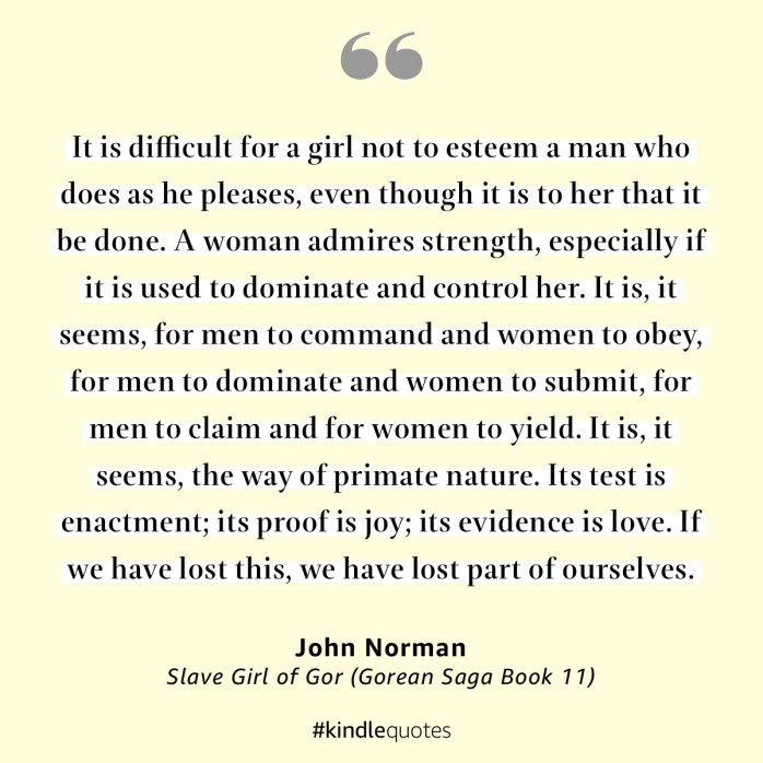 Daily Gorean Quotes – Gorean Lifestyle – House of Phoenix